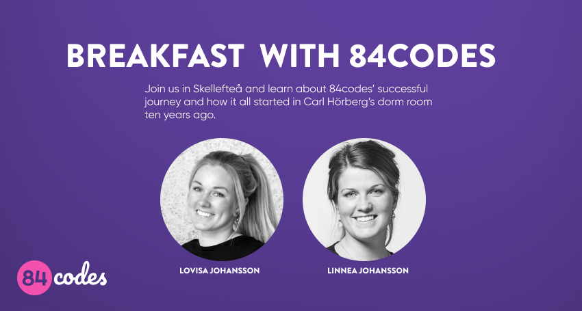 Breakfast with 84codes in Skellefteå - 84codes
